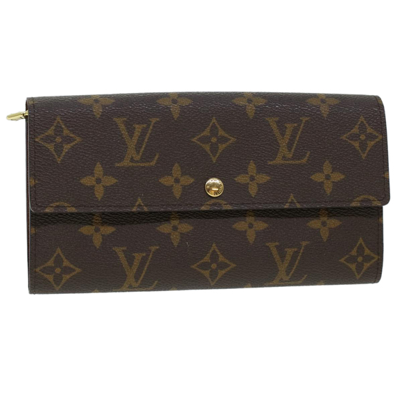 Louis Vuitton | Bags | Louis Vuitton Monogram Portefeuille Sarah Long ...